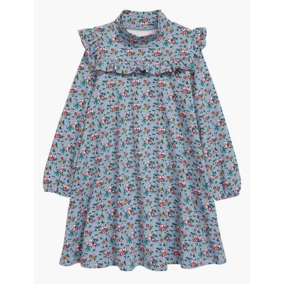 Mini Boden | Dresses | 9y Mini Boden Floral Mock Neck Stretch Cotton ...